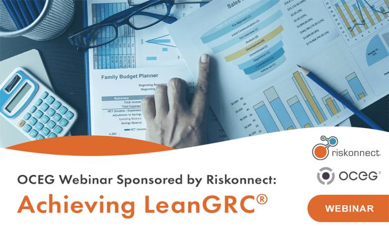 [Webinar] Achieving LeanGRC® · Riskonnect